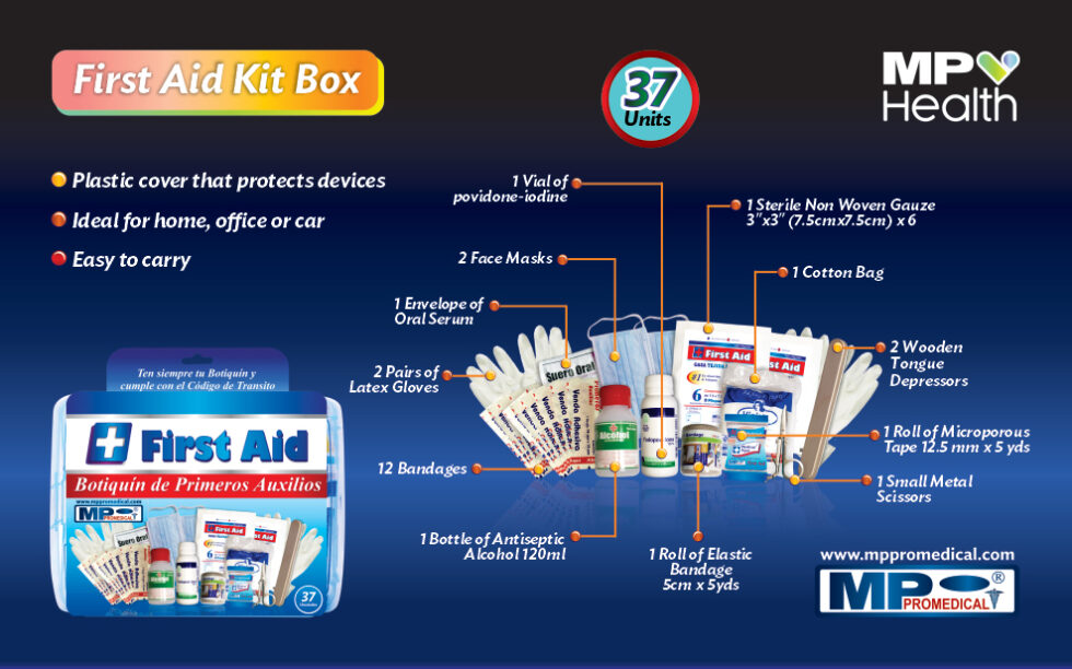 Complete First Aid Kit Box of 1 | MP Promedical
