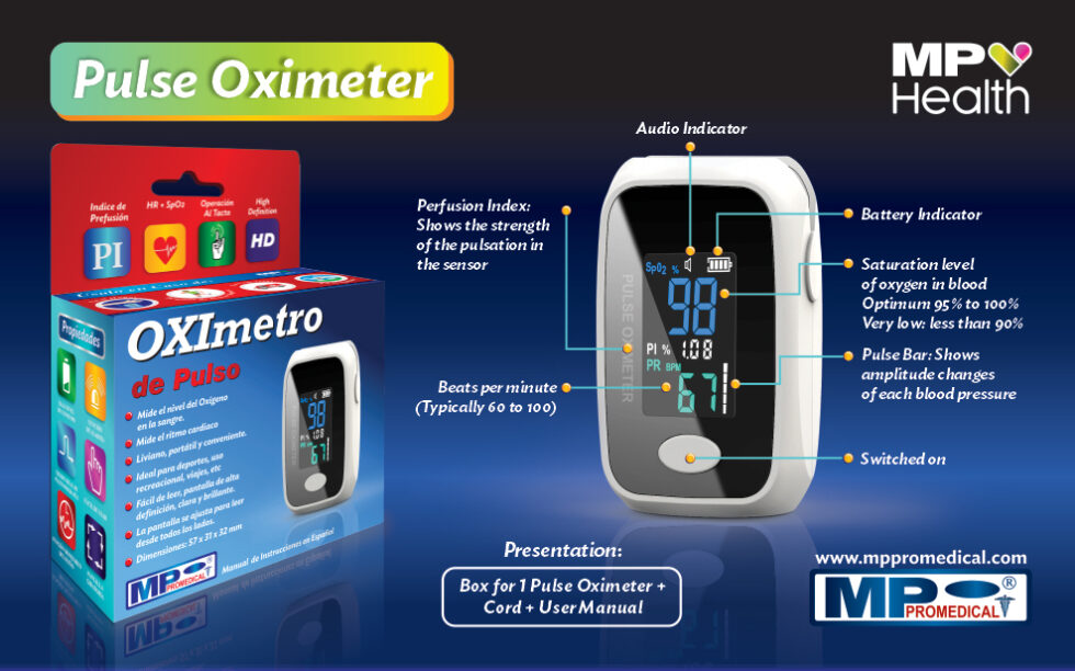 Pulse Oximeter Box for 1 unit | MP Promedical