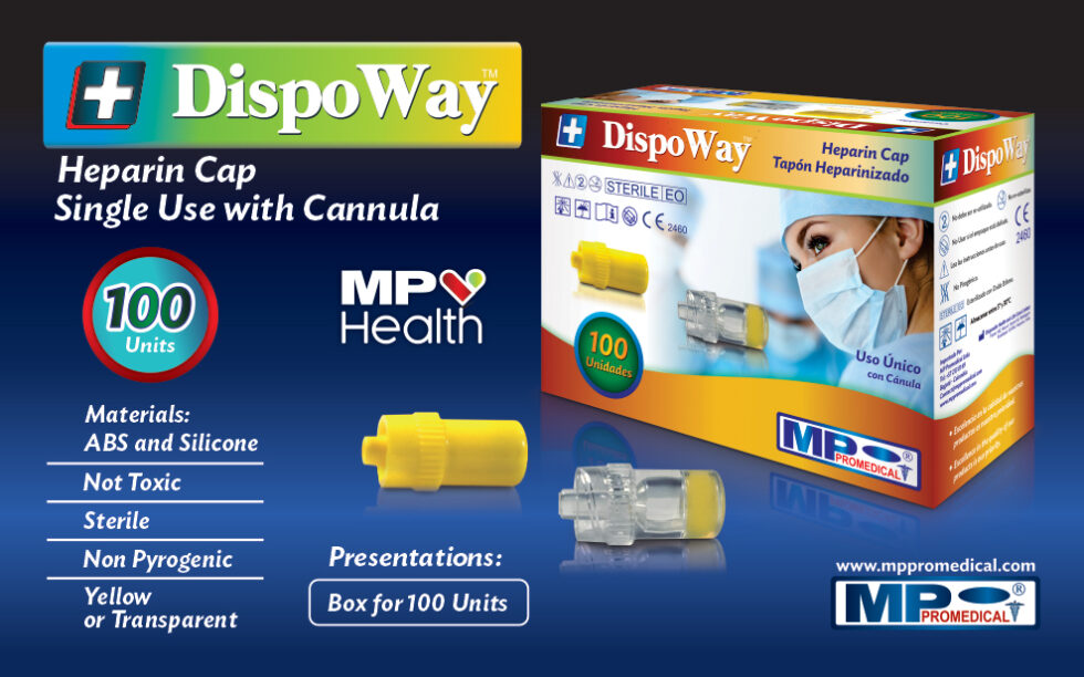 Heparin Cap Box for 100 units | MP Promedical
