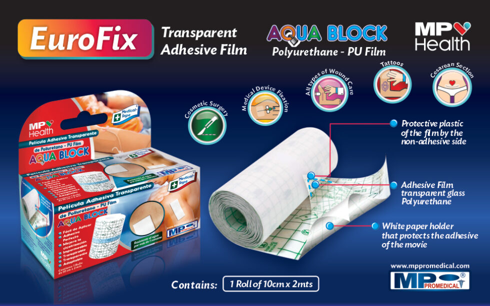 Eurofix Transparent Adhesive Film | MP Promedical